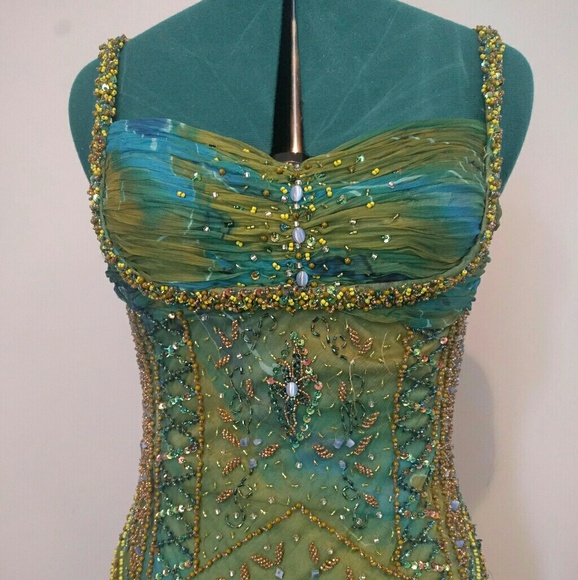 Anthony Castelli | Dresses | Anthony Castelli Silk Gown | Poshmark